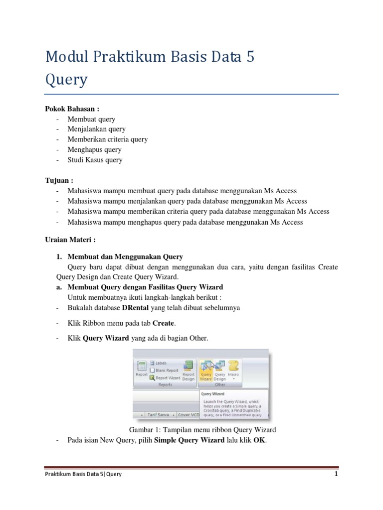 Modul 5 Query | PDF