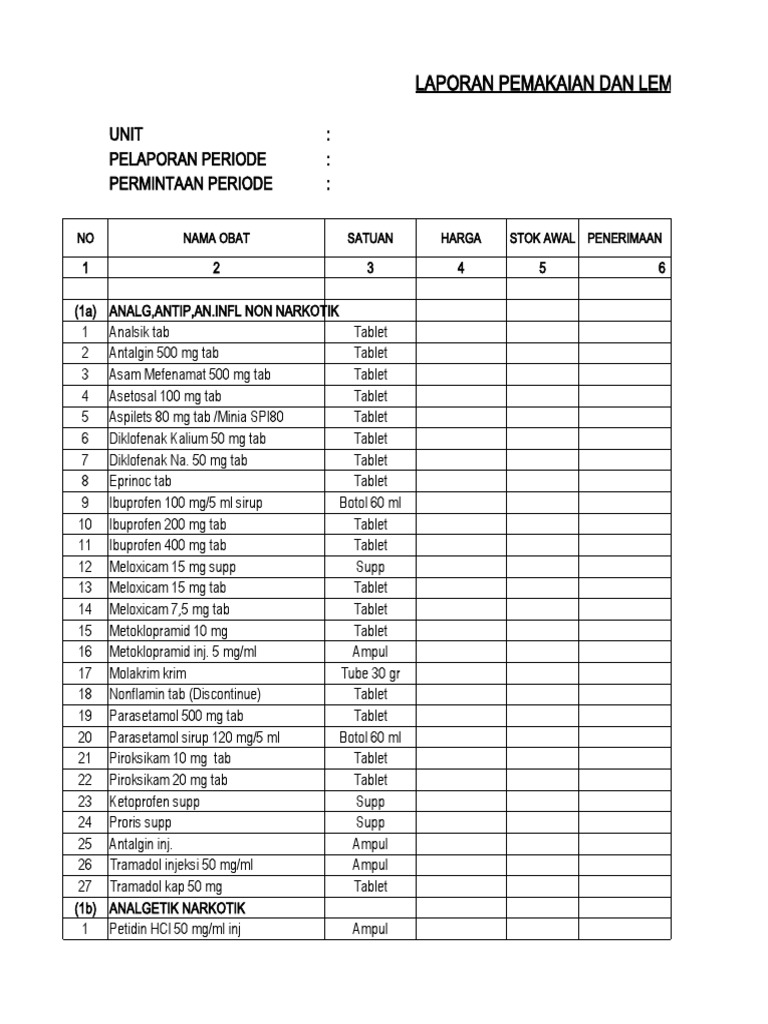 Form Lplpo Apotek | PDF | Organic Compounds | World Health Organization