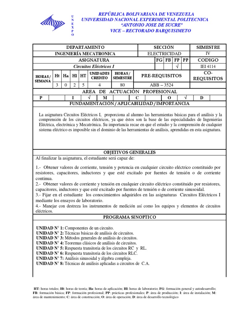Circuitos El - Ctricos I Laboratorio | PDF | Análisis de red (circuitos eléctricos) | Energia ...