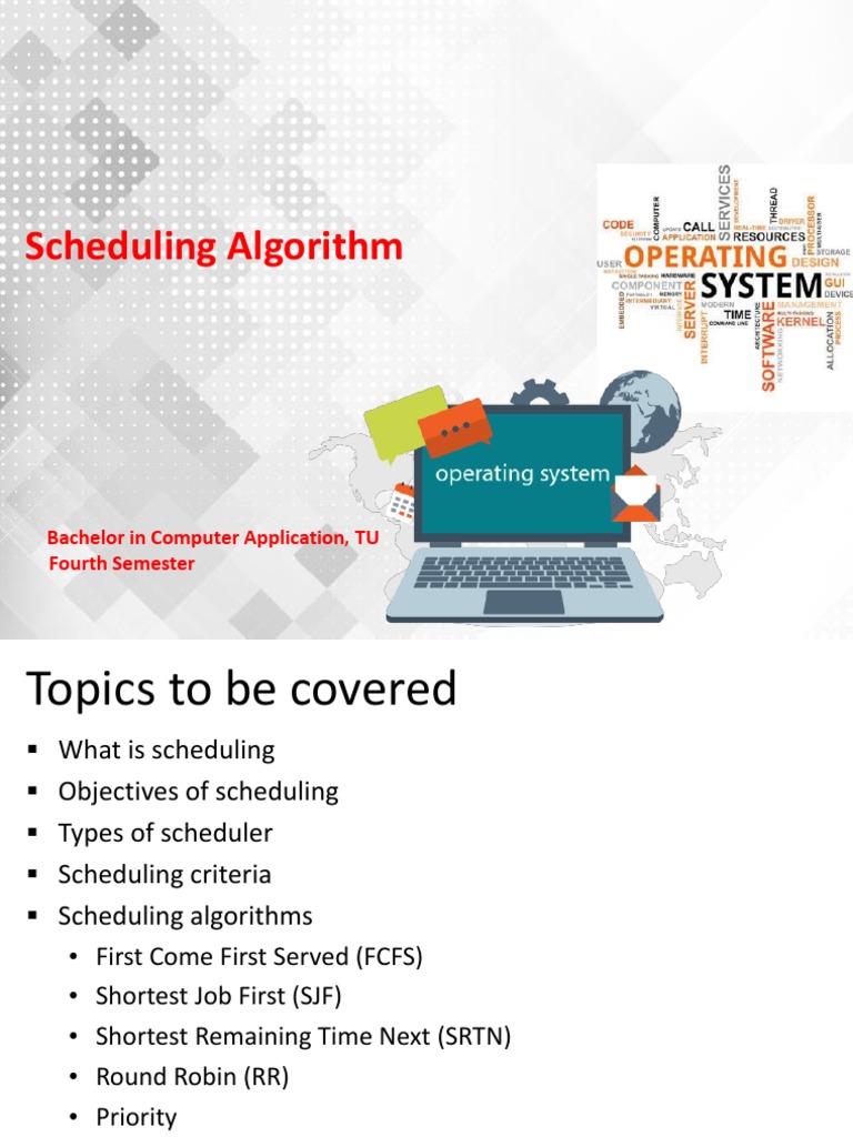 Computer Organizations Unit 3 Process Scheduling | PDF | Scheduling (Computing) | Real Time ...