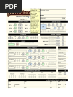 Pathfinder 2E Cheat Sheet | PDF