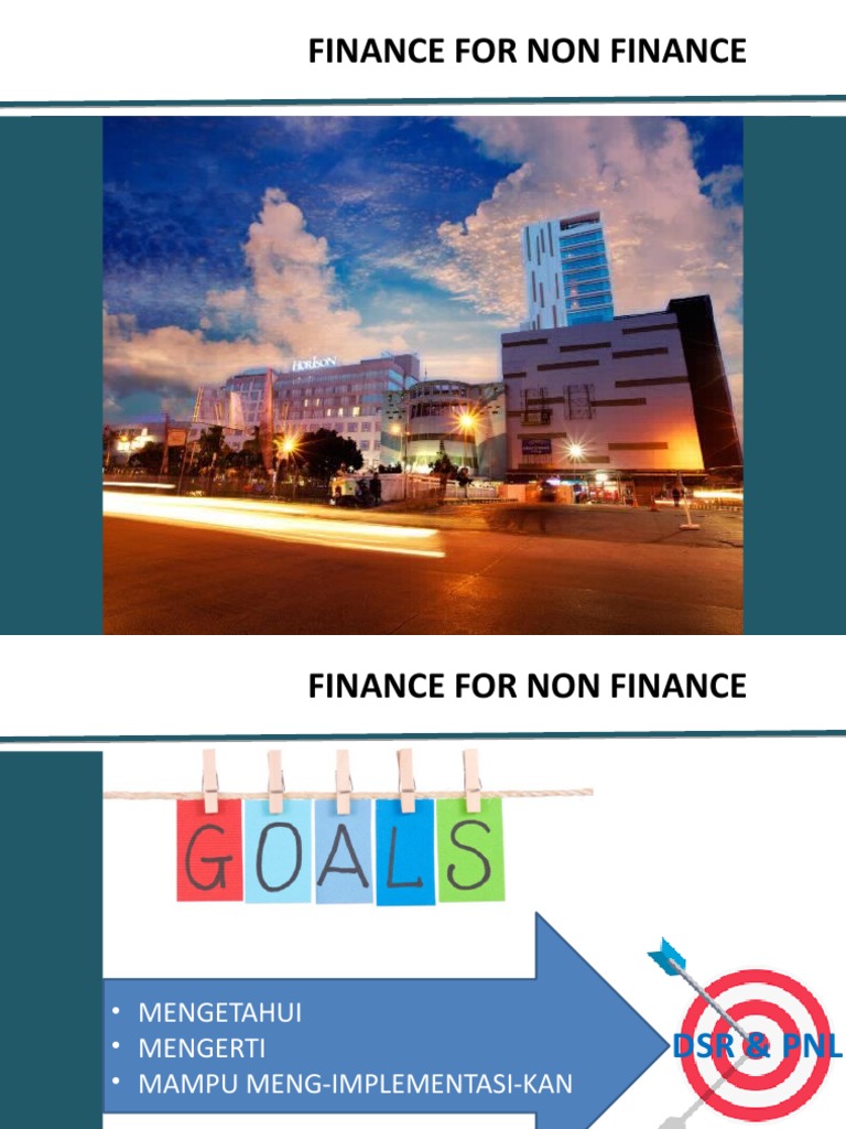 Finance For Non Finance Presentation | PDF