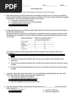 Cellular - Transport - Study - Guide - Answer Key | PDF | Osmosis ...