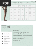 Good Posture in 30 Days: Exercises, Calendar Plan, and More | PDF ...