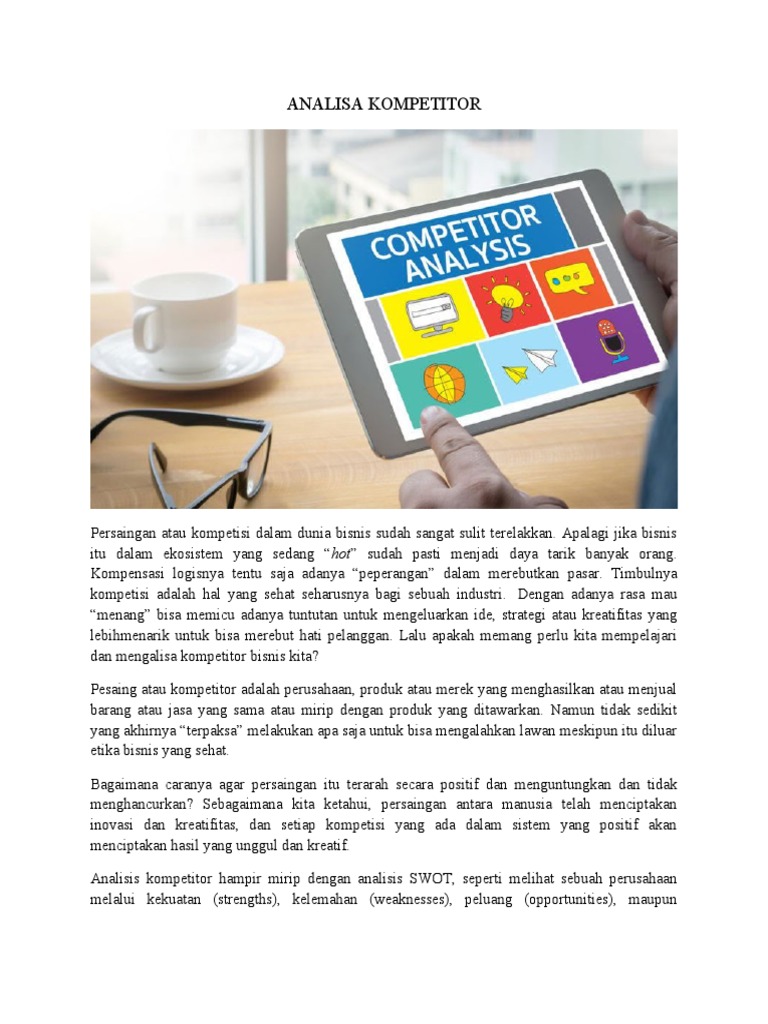 Analisis Kompetitor | PDF