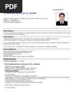 Modern CV Format of Bangladesh | PDF | Sales | Bangladesh