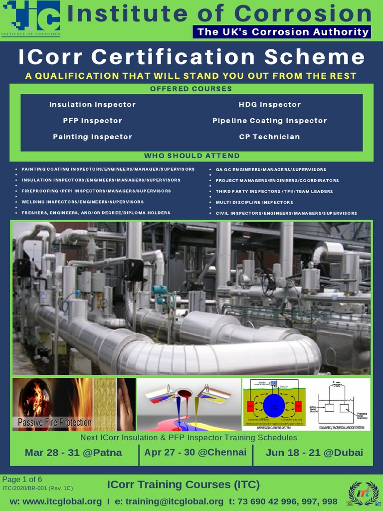 Icorr Certification Scheme: The Uk'S Corrosion Authority | PDF ...