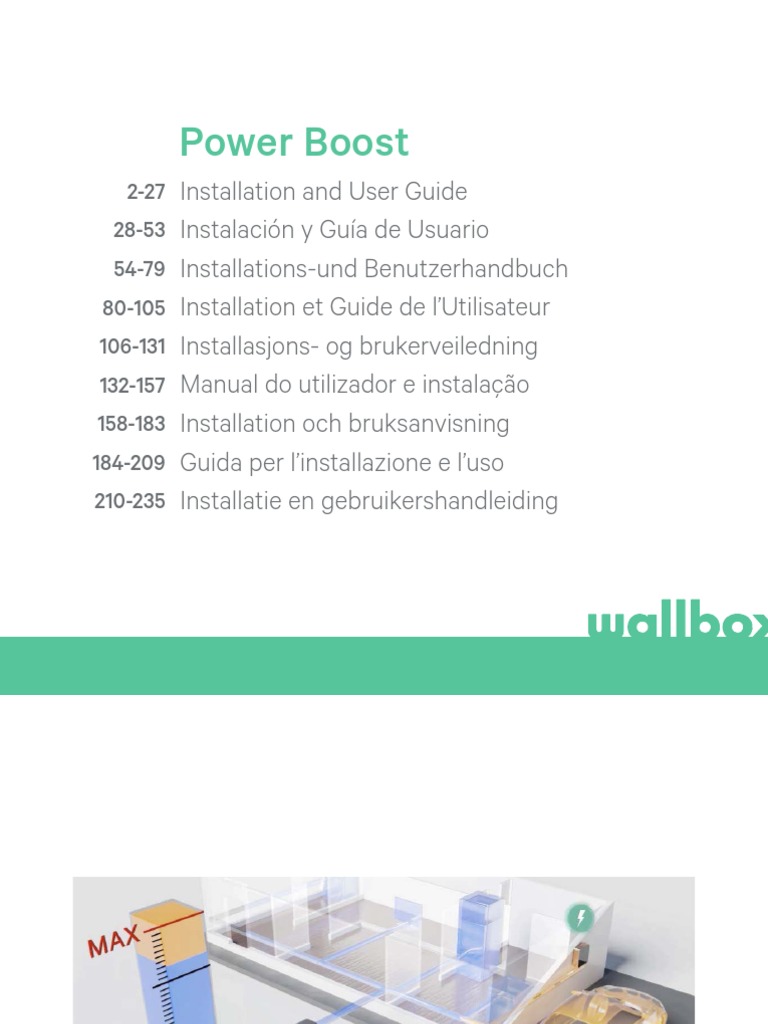 Power Boost Manual Multilingual | PDF | Battery Charger | Electricity