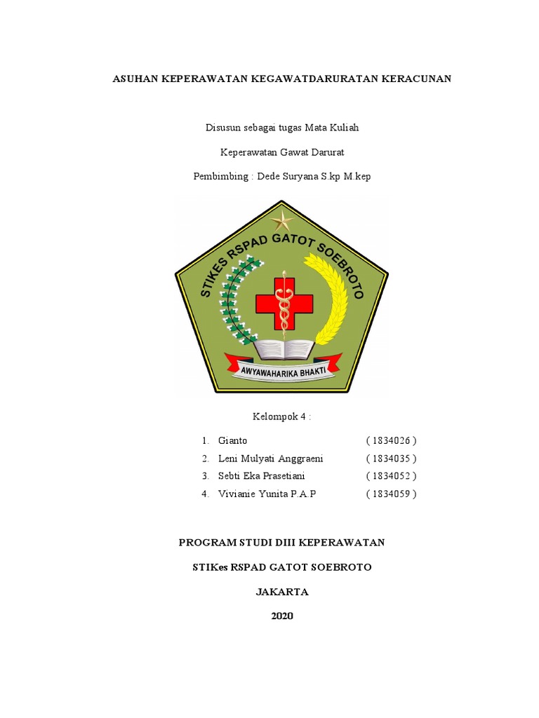 ASKEP KGD Keracunan Kel 2 | PDF | Kesehatan Holistik