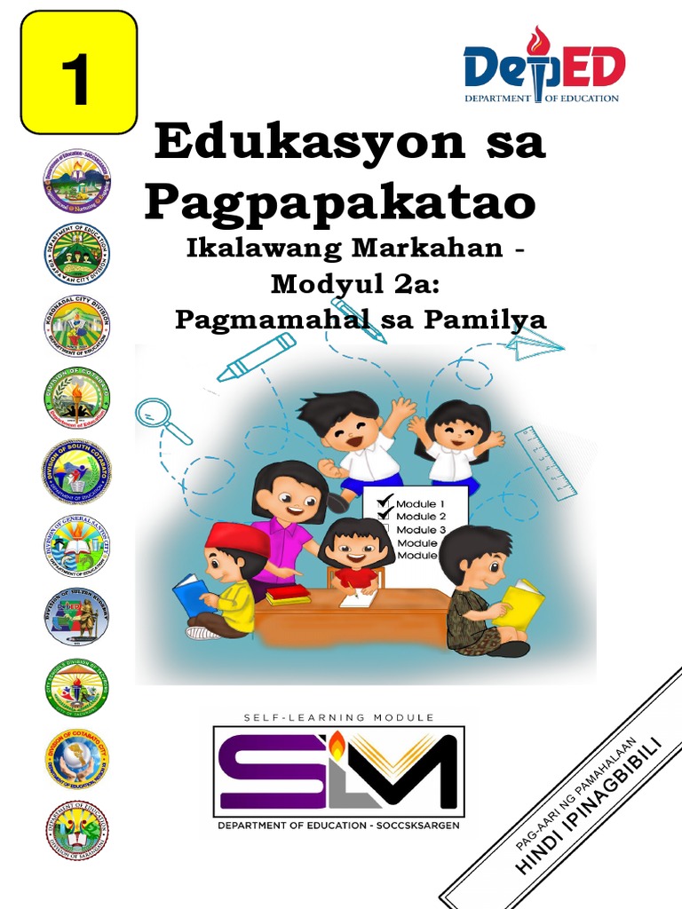 ESP1 Q2 Mod2a PagmamahalsaPamilya | PDF