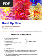 Build-Up Rates in Construction Cost Estimation | PDF | Cost | Labour ...