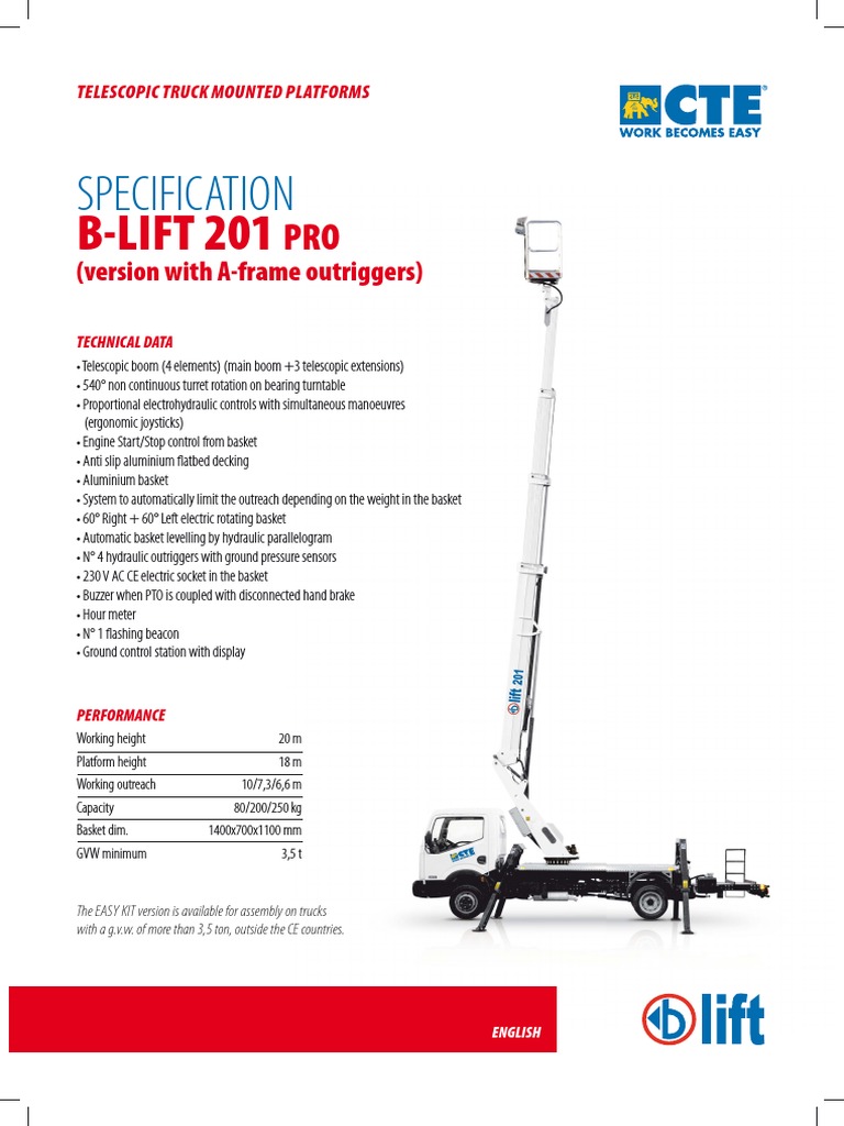 B-Lift 201 Pro A | PDF | Wheeled Vehicles | Motor Vehicle