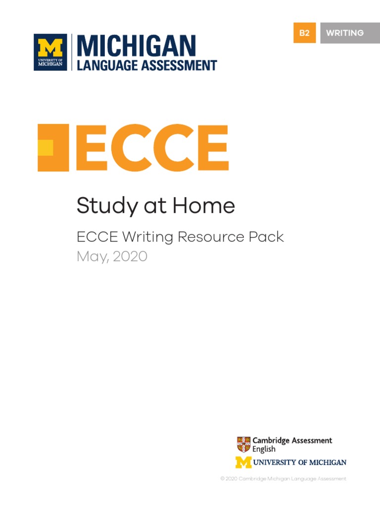 Study at Home: ECCE Writing Resource Pack | PDF | Writers | Essays