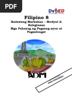 FILIPINO 9, QUARTER 2, MODULE 3. Sanaysay | PDF