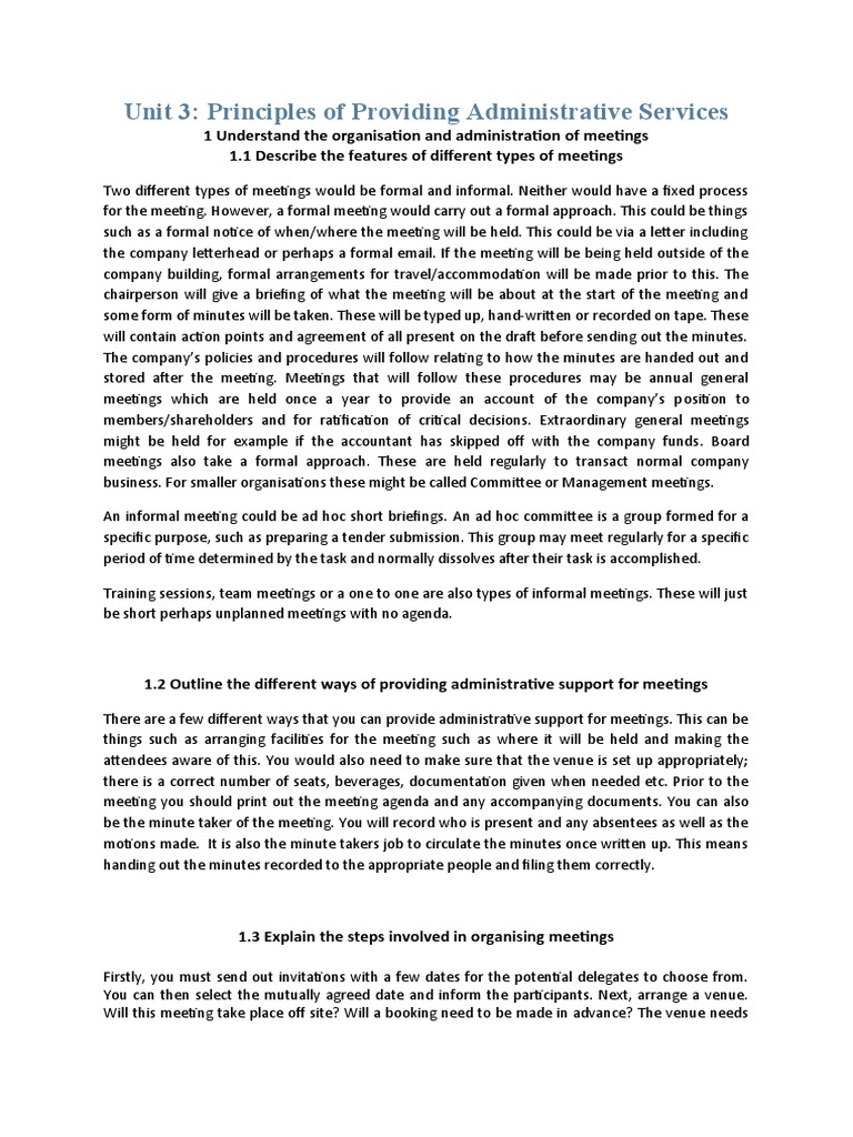 BTEC Level 2 Diploma in Business Admin U | PDF | Courier | Mail