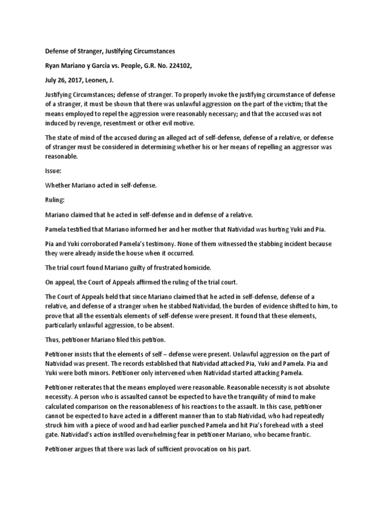 Case Digest Sample in Crim 1 | PDF | Testimony | Reason