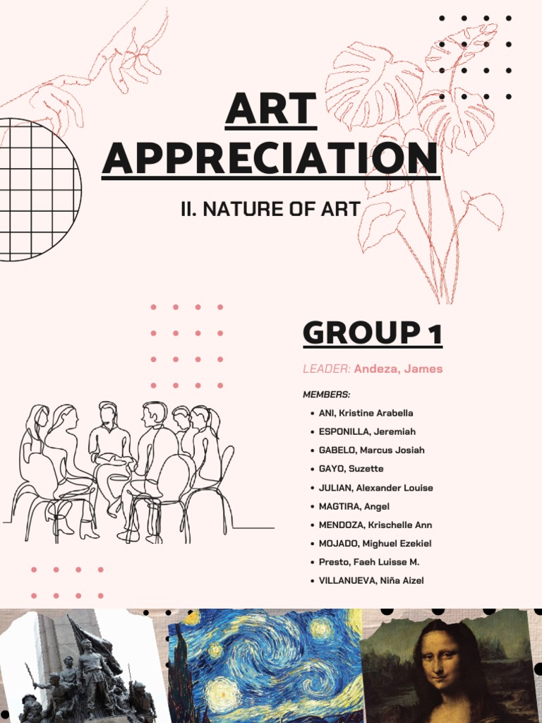 ART Appreciation: Ii. Nature of Art | PDF | Imagination | Idea