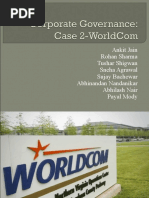 WorldCom Scandal: Rise, Fall, and Fraud | PDF | Business | Corporate Law