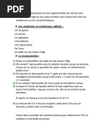 TP Equivalent de Sable | PDF