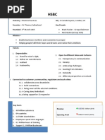 HSBC Strategic Vision & Priorities | PDF