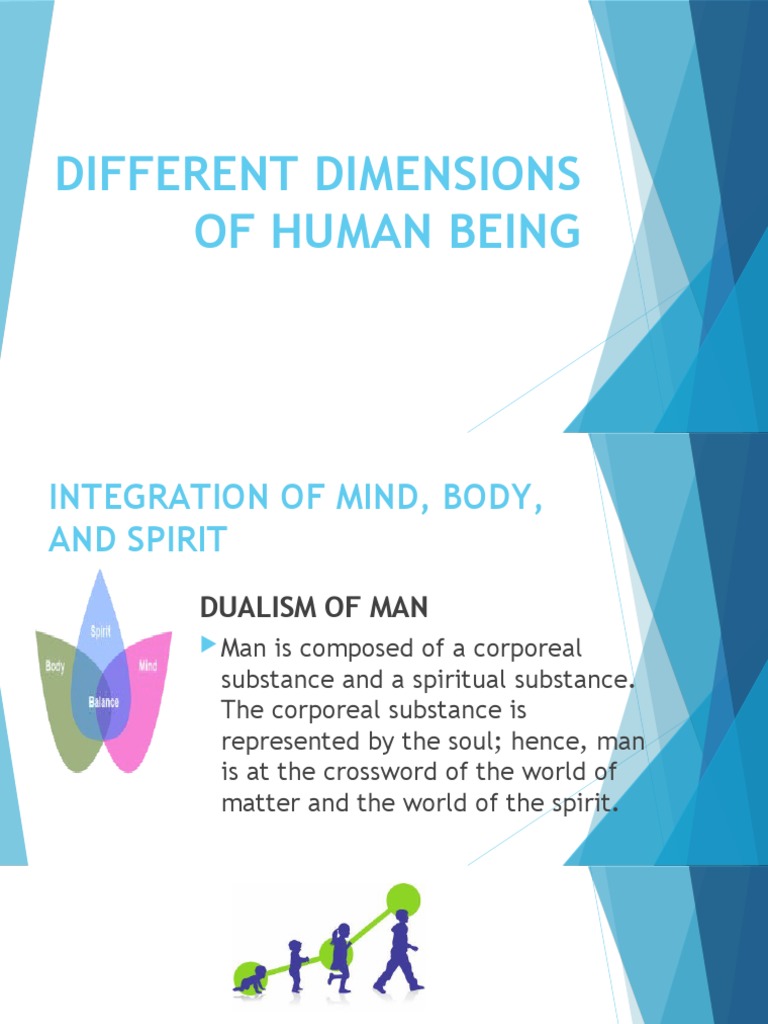 1.2 Different Dimensions of Human Being | PDF | Nous | Soul