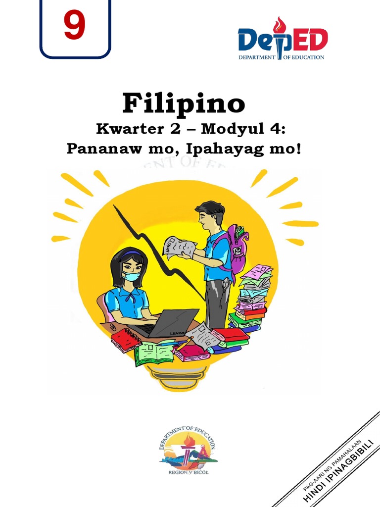 Filipino 9 Q2 Modyul 4 | PDF