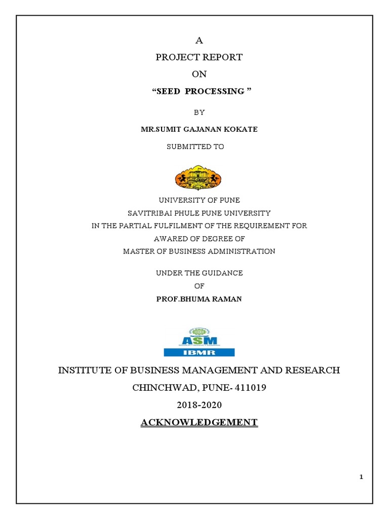 Sumit Project | PDF | Chickpea | Agronomy