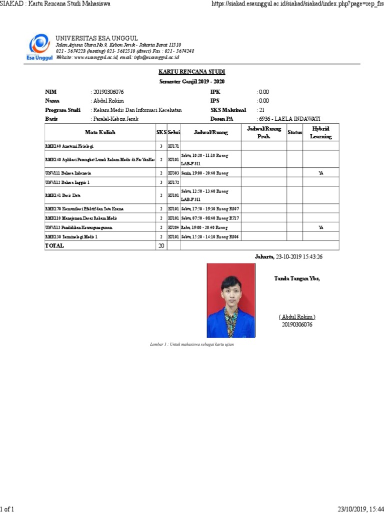 Print KRS | PDF