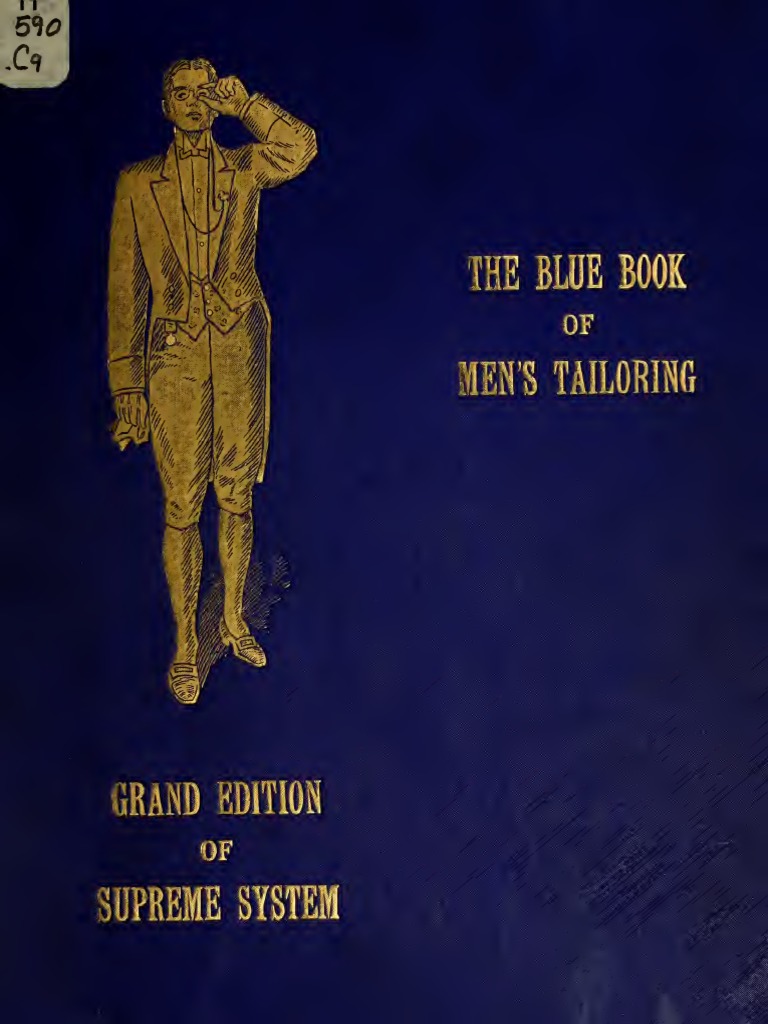 The Blue Book of Mens Tailoring | PDF | Waist | Science
