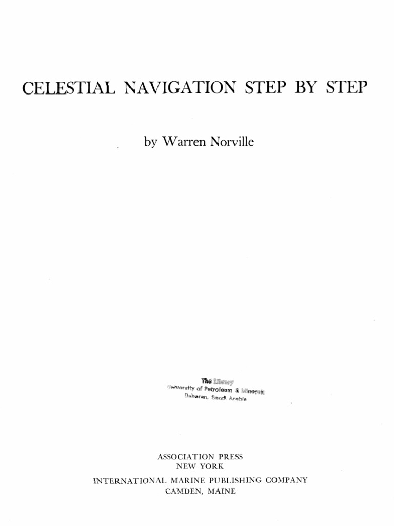 Celestial Navigation Step by Step | PDF