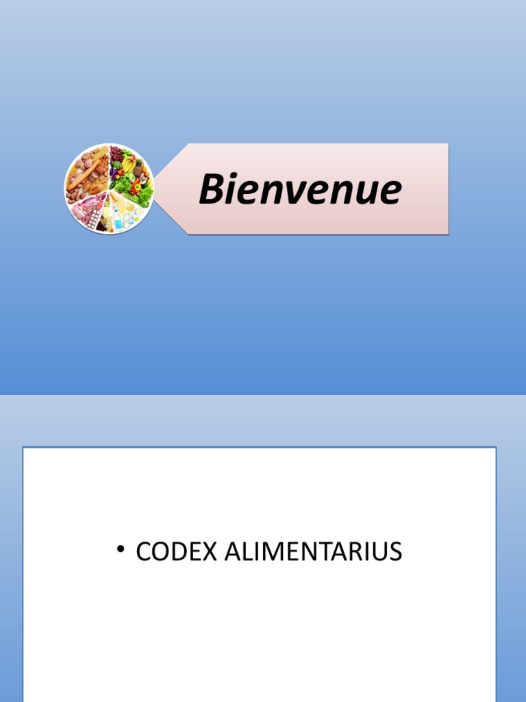 Codex Alimentarius : Production Primaire et Hygiène | PDF | Nourritures | Sécurité alimentaire