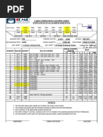 Pre-Stowage Plan: Mv. Andhika Kanishka | PDF | Ships | Shipping