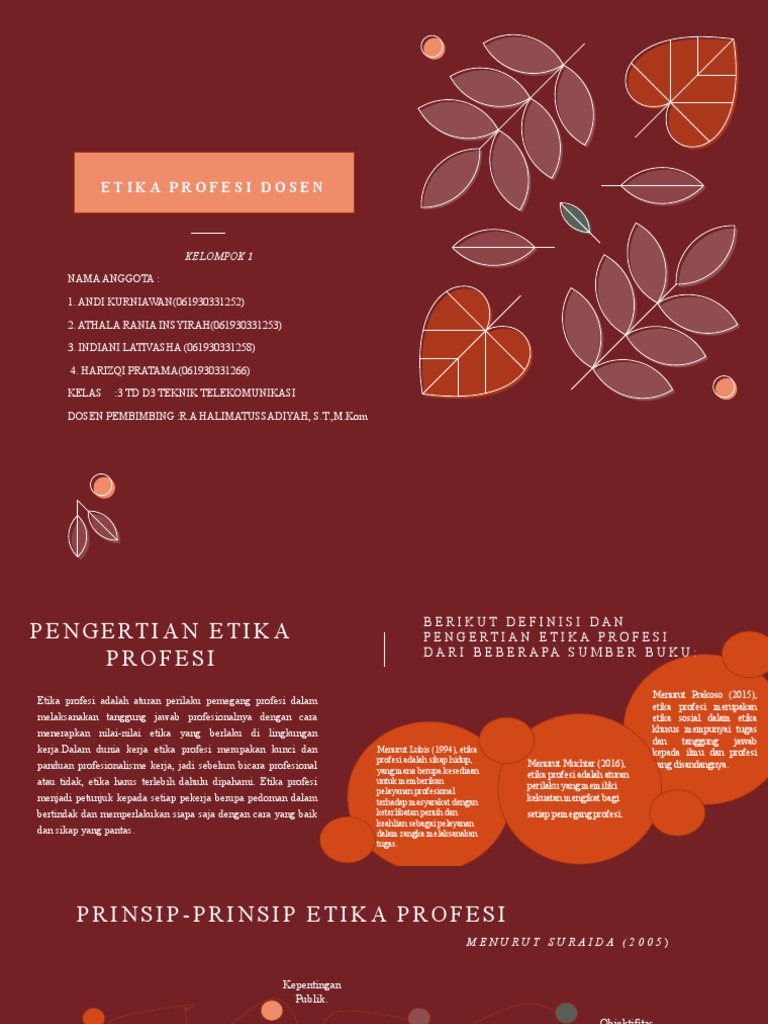 Etika Profesi Dosen | PDF