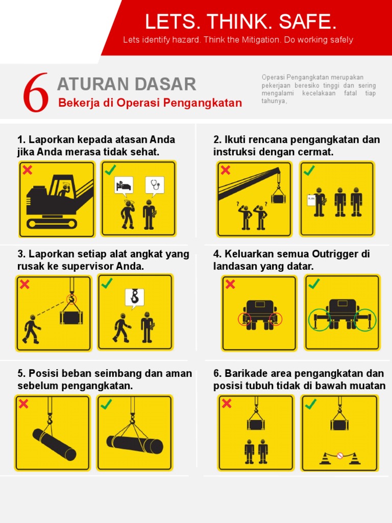 6 Dasar Aturan Operasi Pengangkatan | PDF