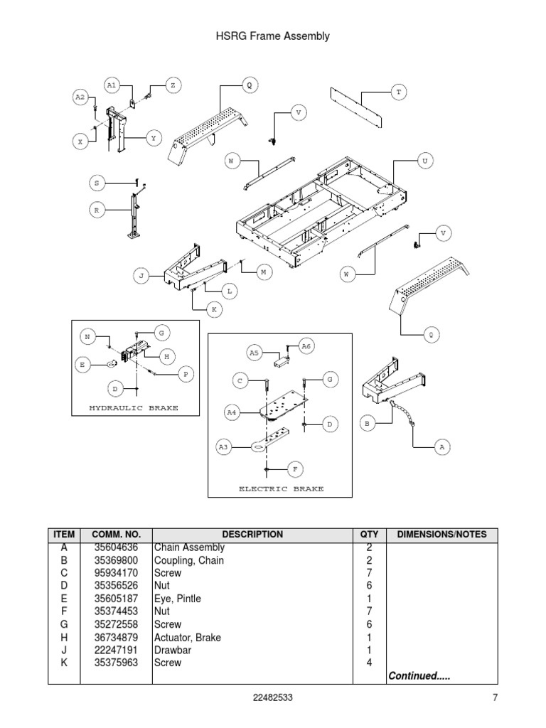 HSRG Frame Assembly: T Z A2 A1 | PDF | Manufactured Goods | Mechanical ...