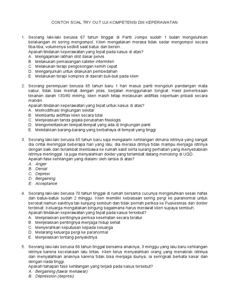 Contoh Soal To | PDF