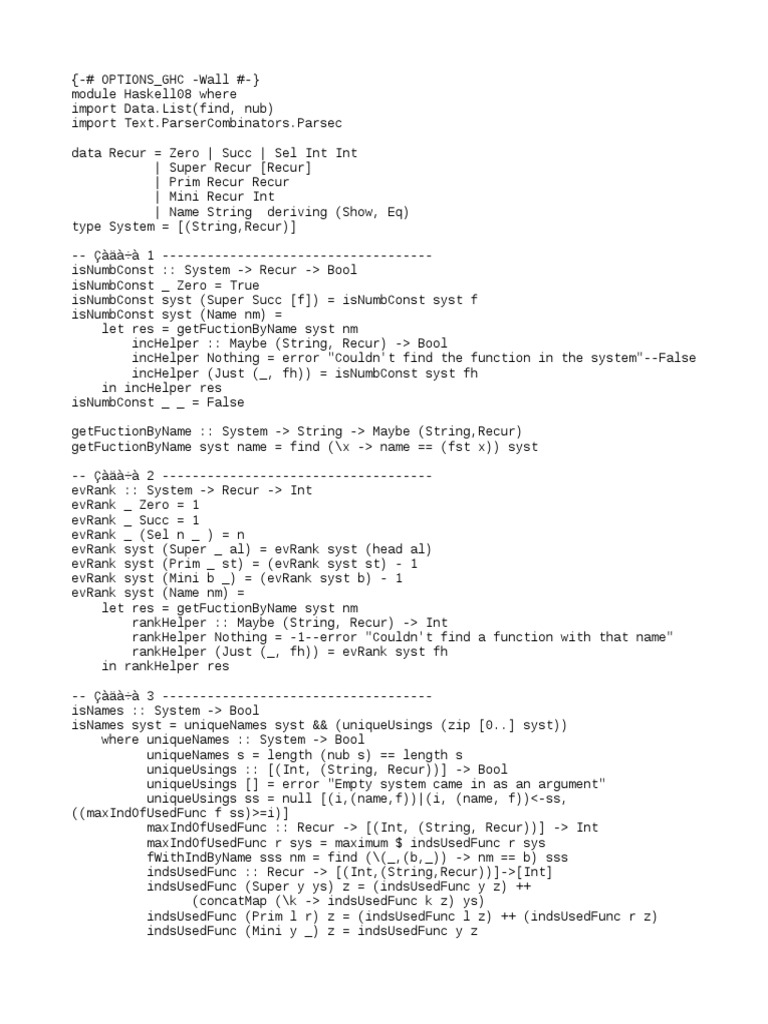 Haskell 08 Pdf Software Development Computer Science