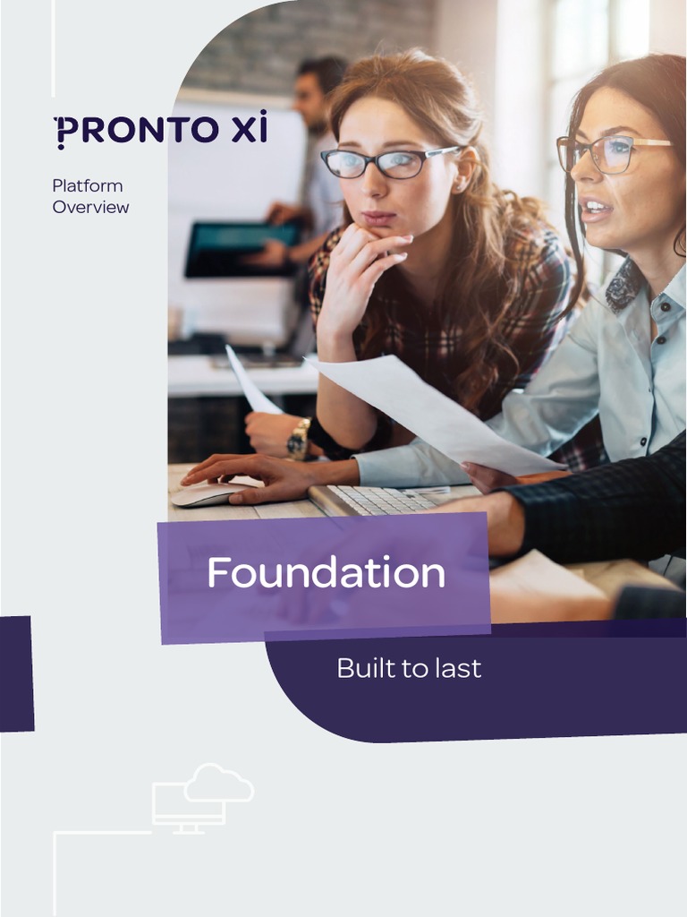 PRONTO Foundation | PDF | Cloud Computing | Web Application