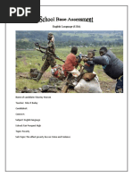 ENGLISH SBA Sample Reflections (1) | PDF | Psychology | Psychological ...