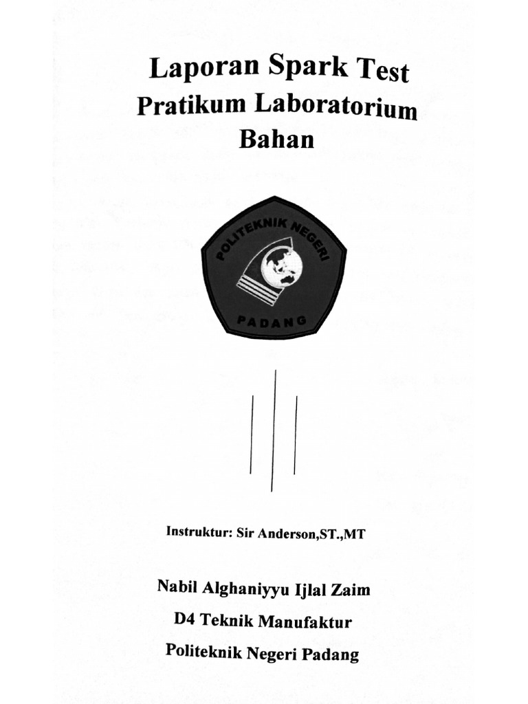Laporan Labor Spark Test | PDF