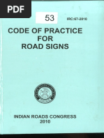 IRC 35 2015 (Road Marking) | PDF