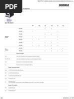 Horiba PG-350 E Portable Gas Analyzer | PDF | Calibration | Humidity