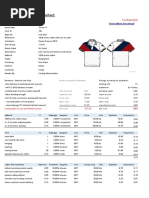 Garment Costing Sheet Template Excel | PDF | Textiles | Industries