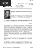 Erwin Schrodinger What Is Life PDF | PDF | Physics | Science