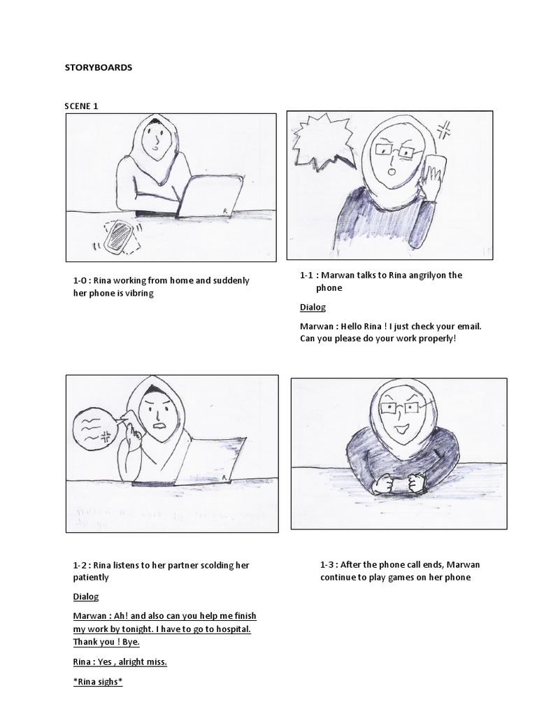 STORYBOARD | PDF | Cyberspace | Computing And Information Technology