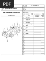 Valve Inspection Checklist | PDF | Valve | Plumbing