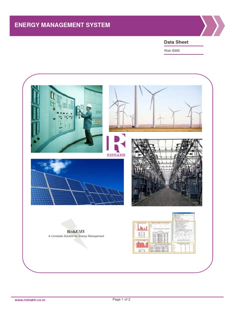 Energy Management System (EMS) | PDF | Personal Computers | Scada