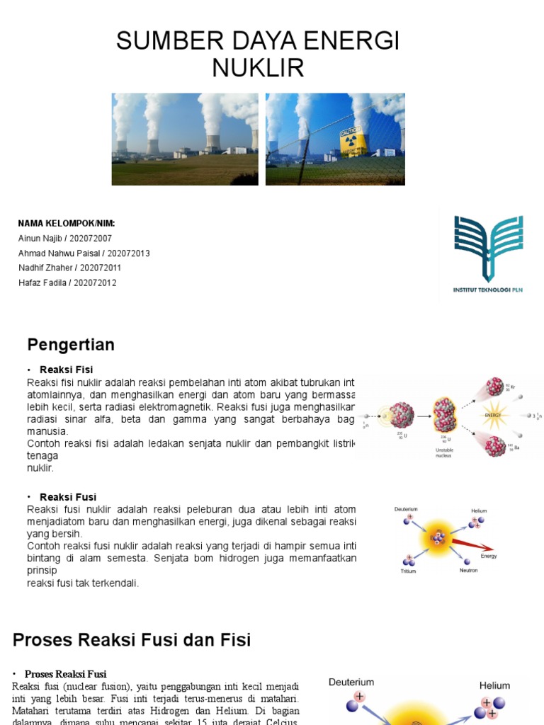 Energi Nuklir: Fisi dan Fusi | PDF