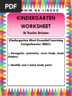 Letrang TT Kindergarten Worksheets | PDF