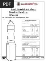 Food Diary CDC | PDF | Dinner | Lunch